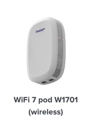 Centurylink Quantum Fiber WiFi-7 Network W1701k Wireless POD Beacon ...