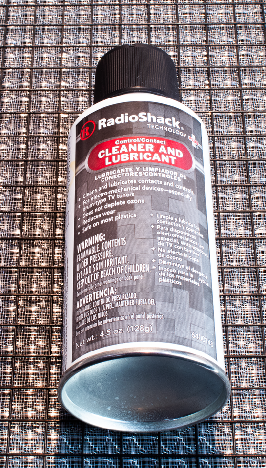 RADIO SHACK CONTROL/CONTACT CLEANER & LUBRICANT 4.5oz 6400148 ...