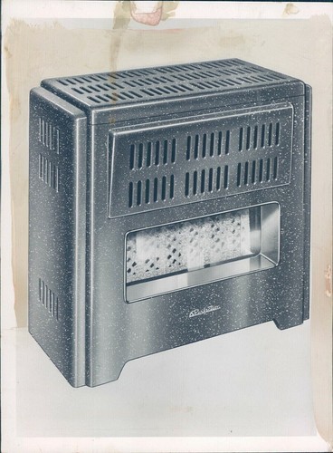 1950 Perfection Gas Heater VR35 5x7 Vintage Original Newspaper Press ...