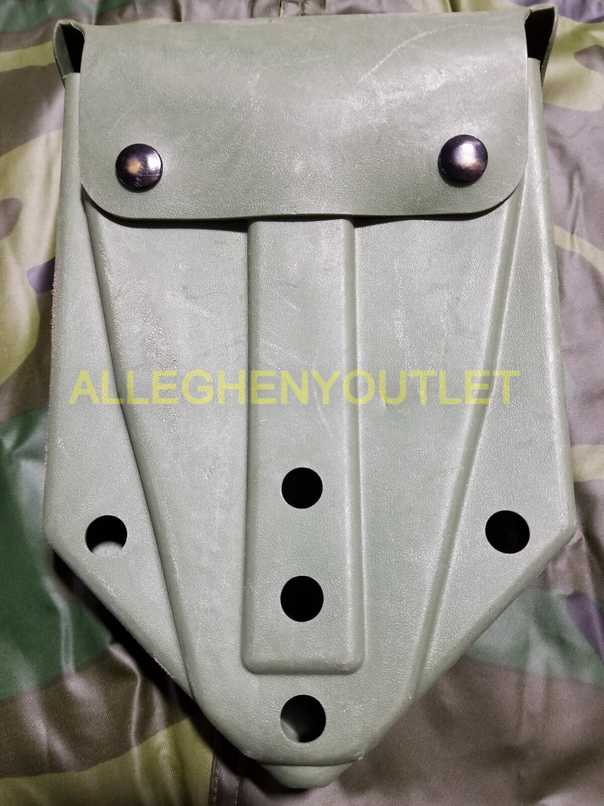 US ARMY MILITARY E-TOOL ENTRENCHING TOOL FOLDING SHOVEL CARRIER COVER ...