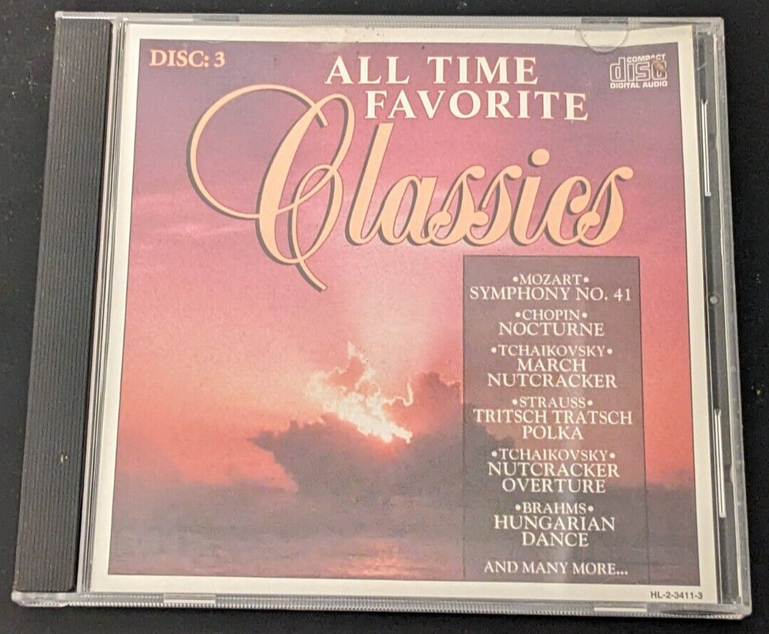 All Time Favorite Classics Disc 3 Audio Music CD by Various VERY GOOD ...