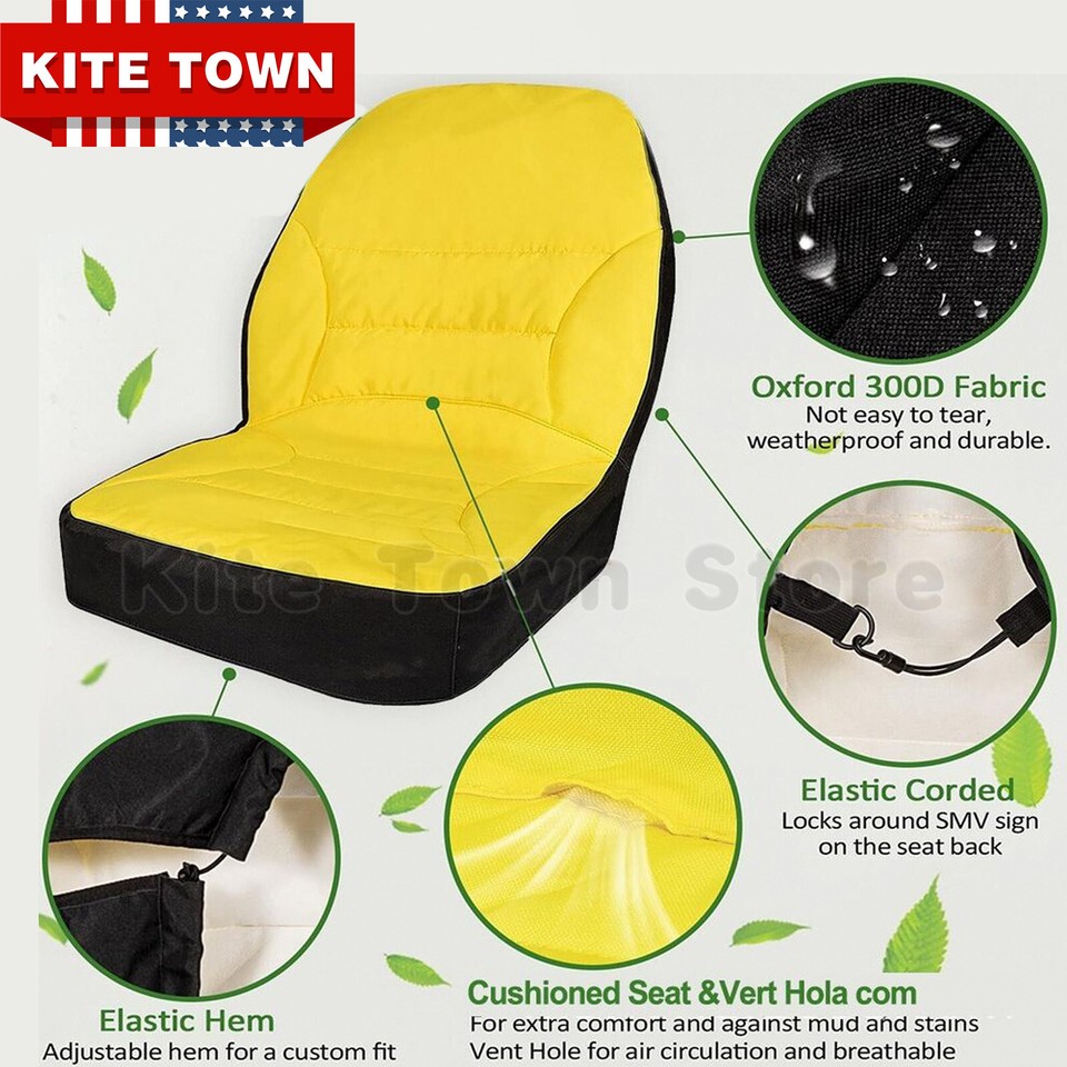 Tractors Seat Cover for John Deere 1025R & 2025R Comfortable Waterproof ...