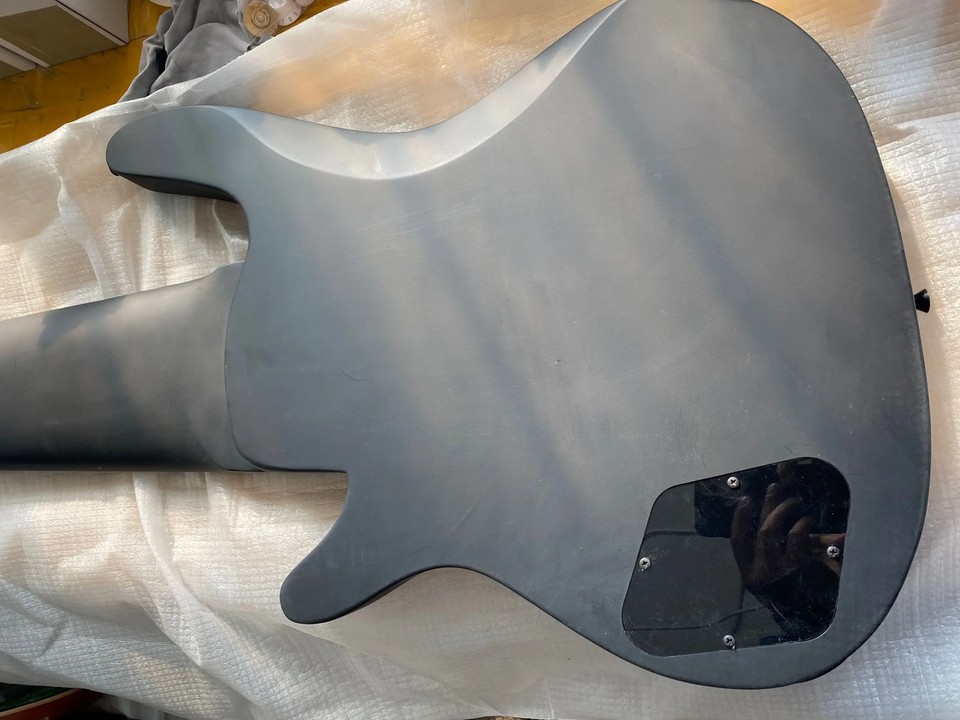 Factory Customized Made 10 String Electric Bass Guitar Black Hardware ...