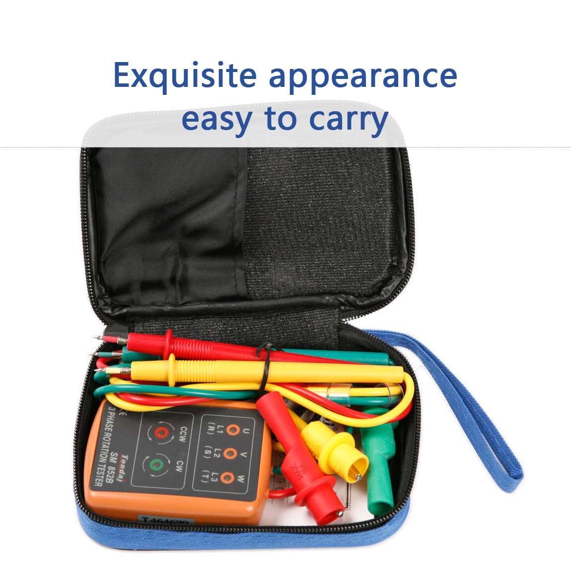 3 Phase Rotation Tester Indicator Detector Meter Sequence Presence 60V ...