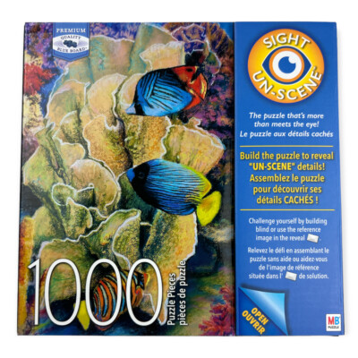 Sight Un-Scene Premium Quality 1000 Piece Fish Coral Jigsaw Puzzle ...