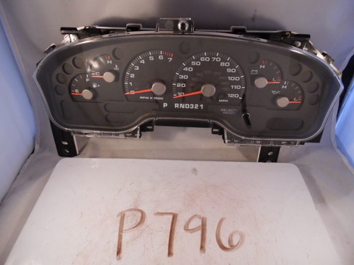 03 EXPLORER W/O MESSAGE CENTER SPEEDOMETER INSTRUMENT GAUGES 84K MILES ...