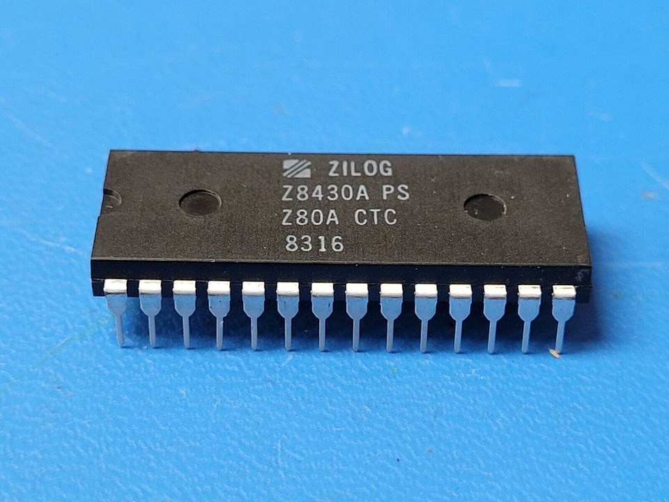 (1 PC) Z8430APS ZILOG Z80 CTC COUNTER TIMER CIRCUIT PDIP 28 PIN | eBay