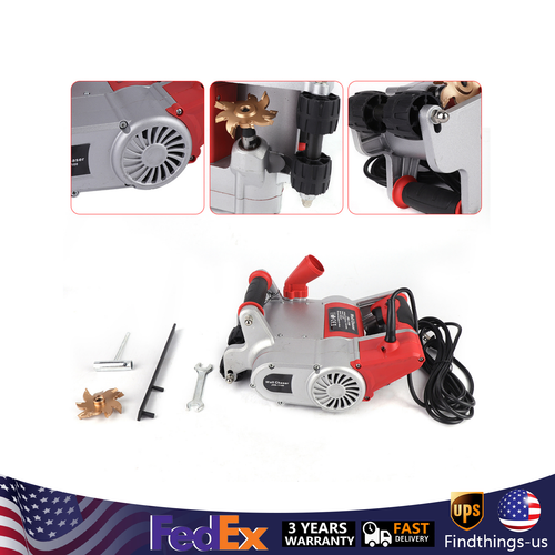 Handheld Electric Floor Wall Chaser Groove Concrete Slotting Cutting ...