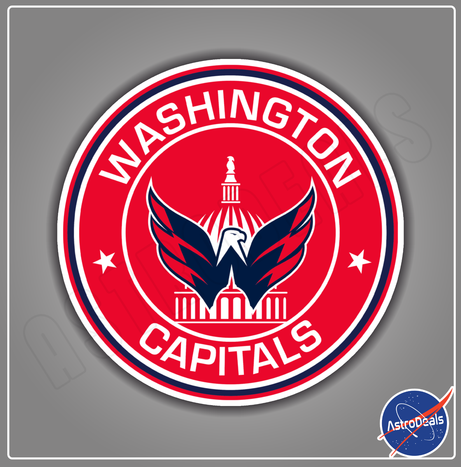 Washington Capitals NHL Ice Hockey Logo Sticker Decal *Size: 3"-12"* | eBay