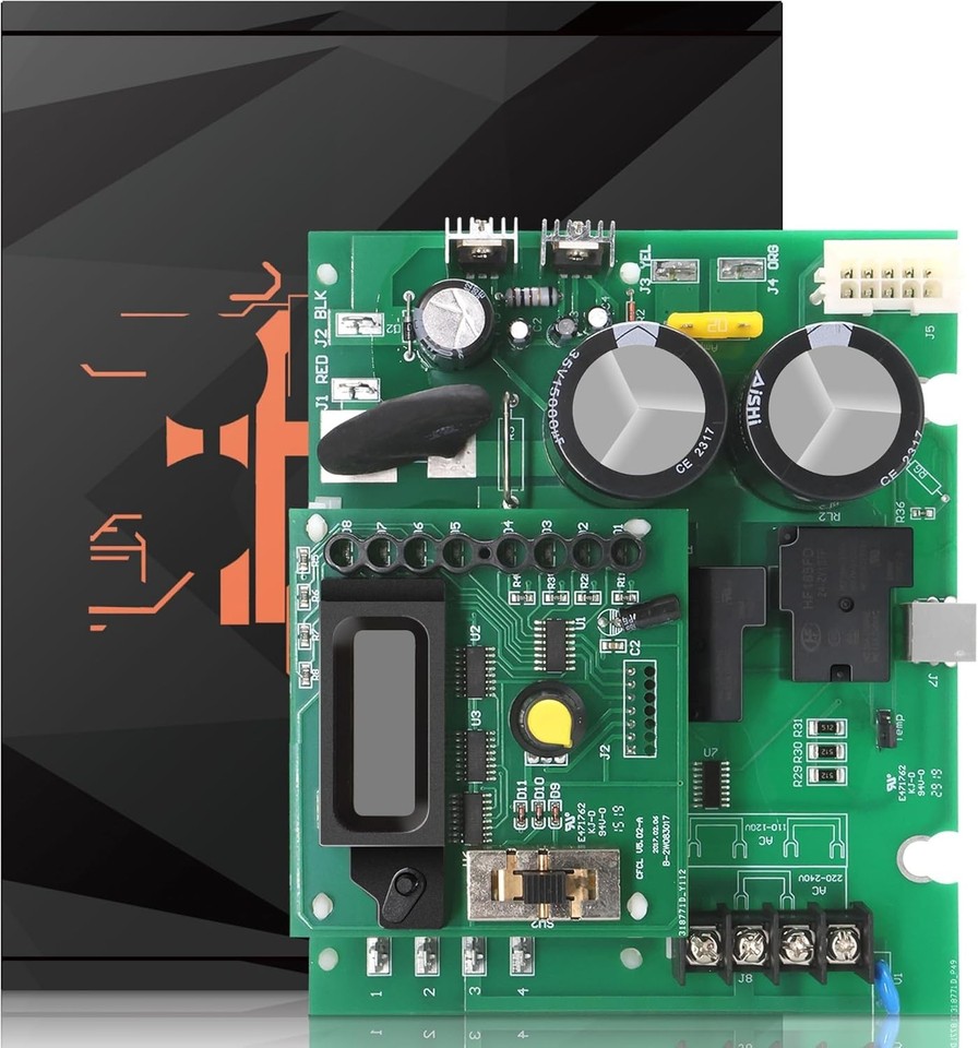 GLX-PCB-RITE Main & GLX-PCB-DSP Display Board Hayward Aqua Rite Salt ...