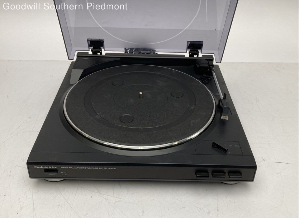 Audio-Technica AT-PL50 Full Automatic Turntable System - Tested | eBay
