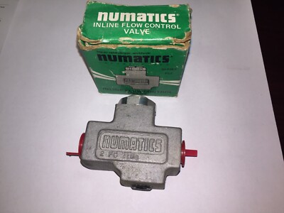 NUMATICS 2FC2B FLOW CONTROL VALVE NOS | eBay