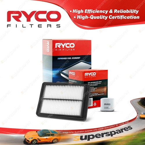 Ryco Oil Air Filter for Nissan X-Trail T32 4cyl 2.5L 2L Petrol 2014-On ...