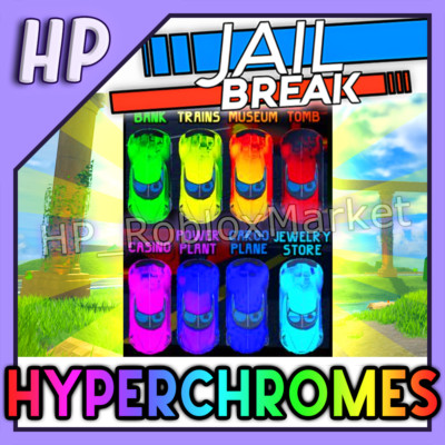 ALL JAILBREAK Hyper Chrome Level 5 💎CLEAN + FAST⚡ car/color/rims/hyper ...