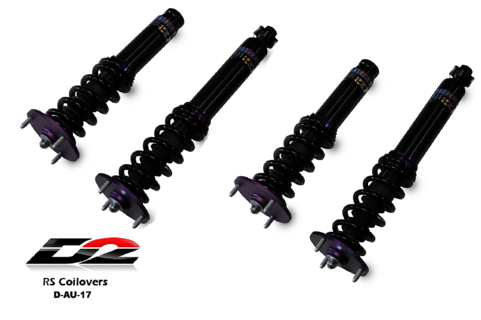 D2 Racing RS Coilovers 36-Step Adjustable Socks for 91-95 Legend D-AC ...