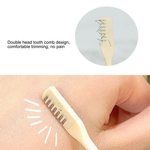 2pcs Nose Hair Trimmer Clipper Cutter Detail Trimmer For Nose Ears ...