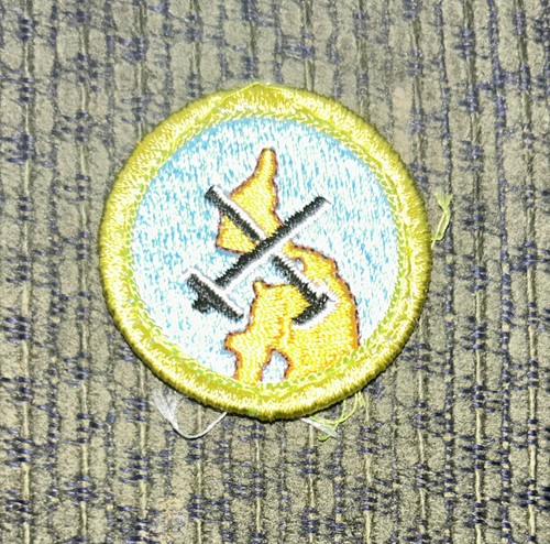 Current Issue BSA Boy Scouts Geology Merit Badge Patch | eBay