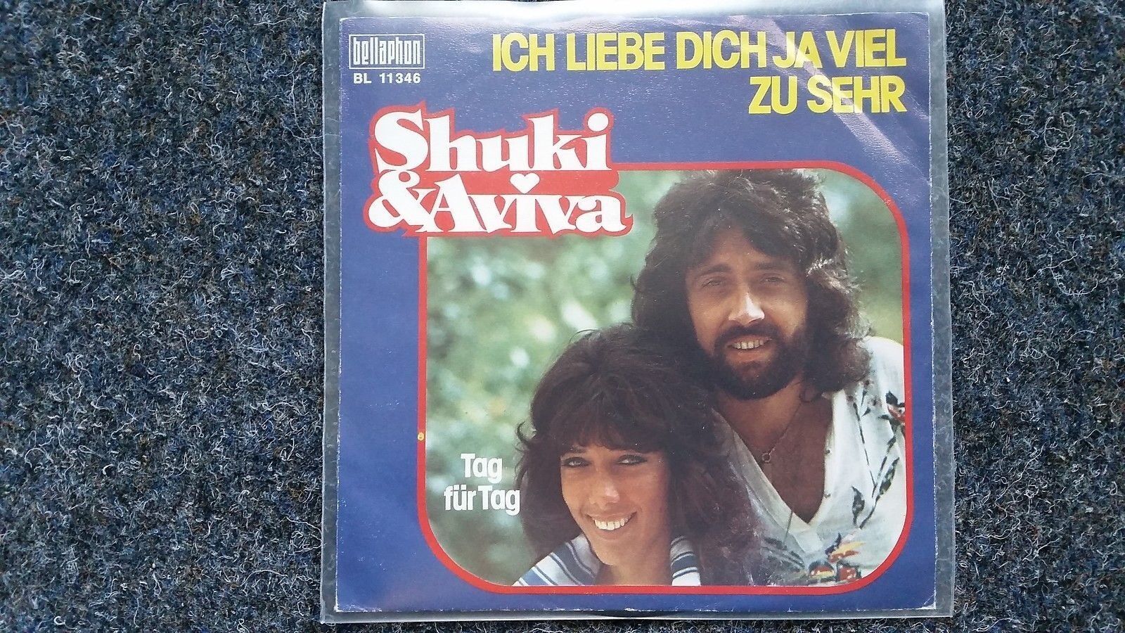 Shuki & Aviva - Ich liebe dich ja viel zu sehr 7'' Single SUNG IN ...