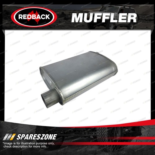 Redback Universal Muffler - 9" x 5" Oval 14" Long 3" Offset/Offset ...