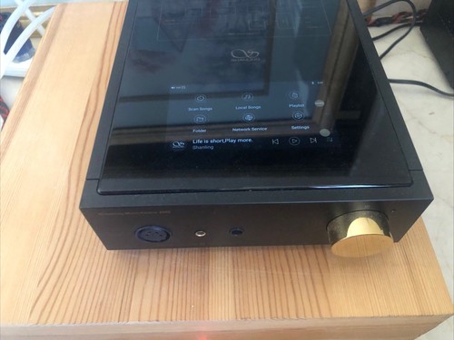 Shanling EM5 Silver Desktop USB-DAC Headphone Amplifier AK4493EQ Used ...