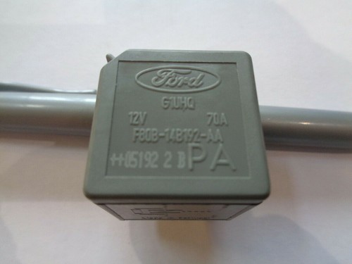 LAND ROVER AND FORD GREY RELAY F80B-14B192-AA 4 PIN 12V 70AMP ...