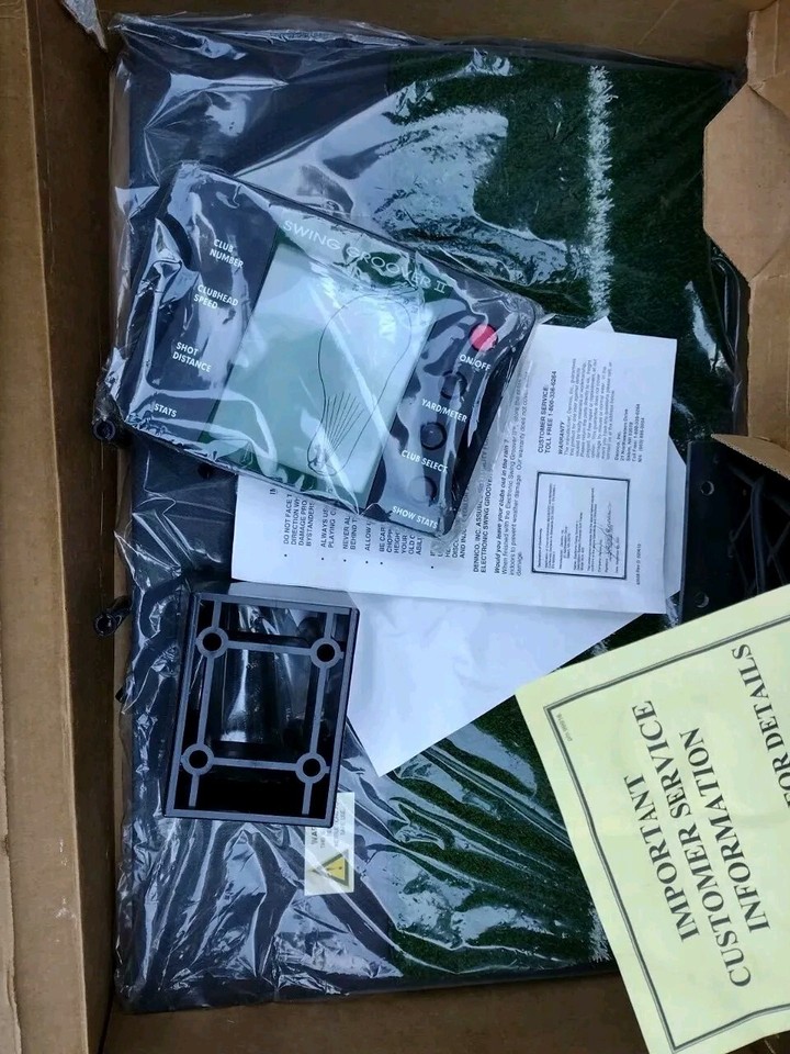 Club Champ Electronic Swing Groover II Golf Coach & Analyzer w/Box New ...