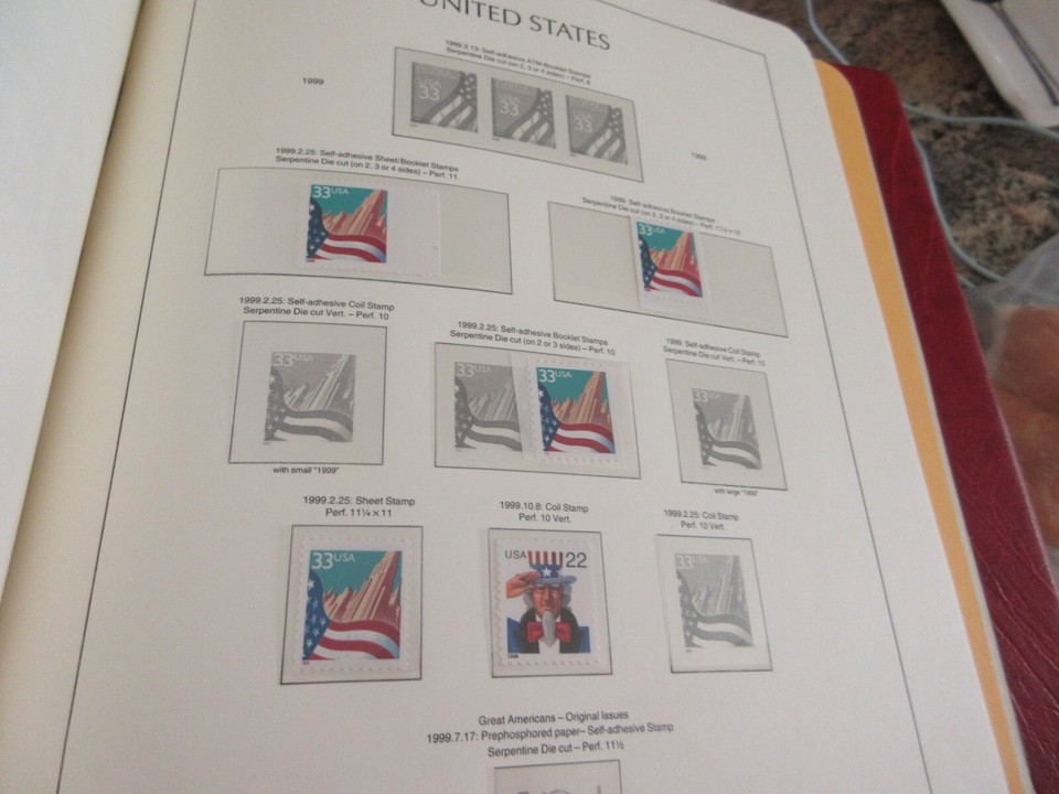 Lighthouse USA Hingeless Album With $203.00 Face | eBay