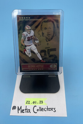 2021 PANINI ILLUSIONS HOBBY BRONZE GEORGE KITTLE /499 SAN FRANCISCO ...