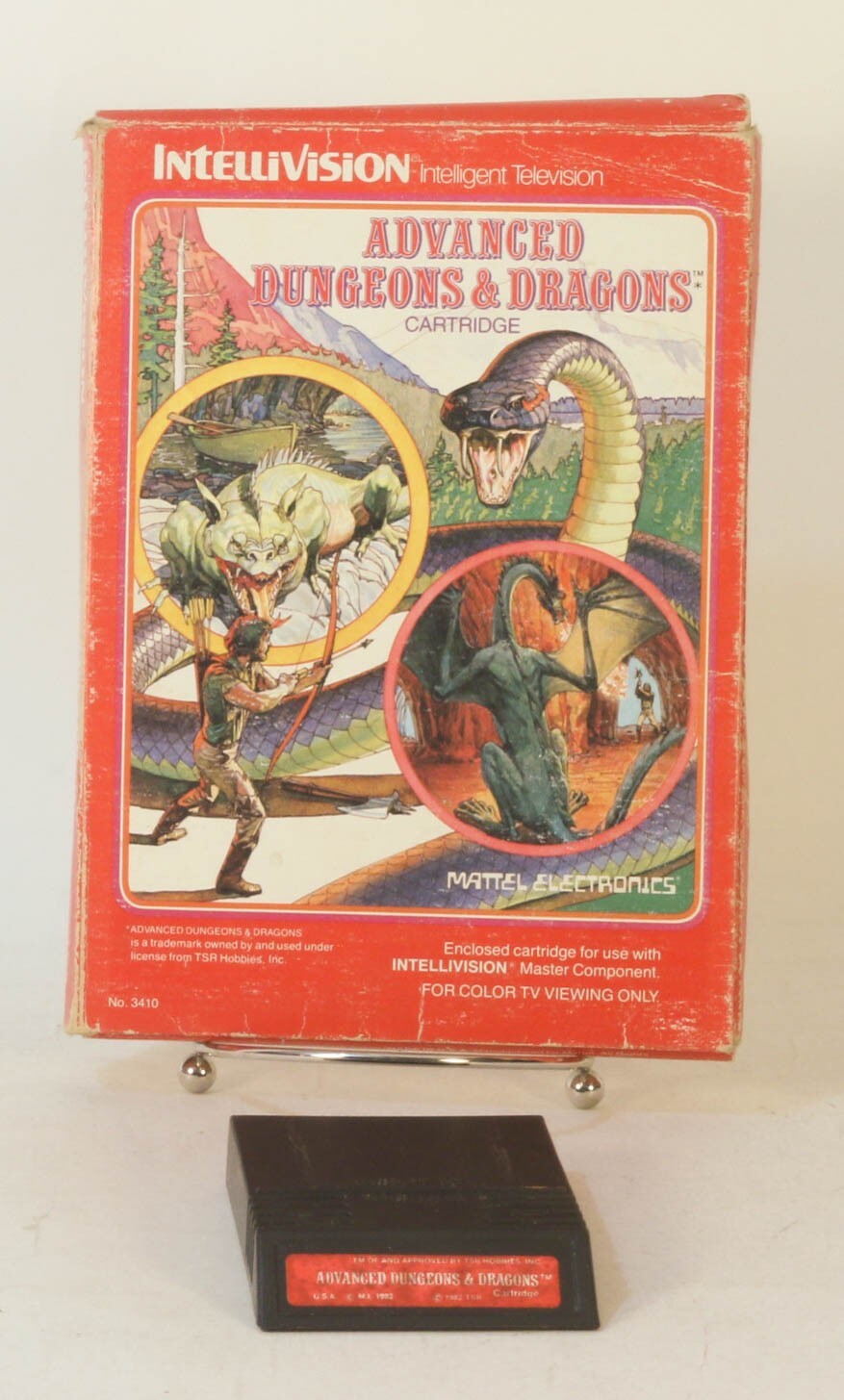 Vintage Boxed Intellivision Game Advanced Dungeons & Dragons Tested ...