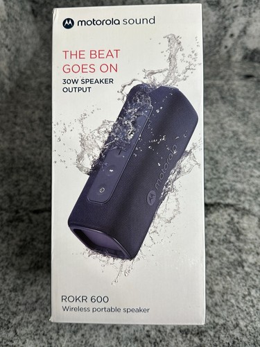 Motorola Sound Rokr 600 Wireless Portable Bluetooth 30W Speaker - BLUE ...