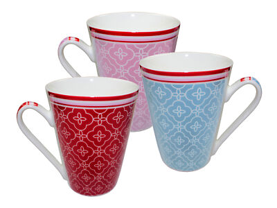 Retro Style Tasse Kaffeetasse Porzellan bedruckte Frühstückstasse ...