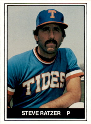 1982 Tidewater Tides TCMA #21 Steve Ratzer Aurora Colorado CO - NM Baseball Card | eBay