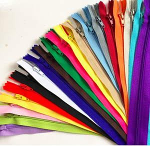 Nylon Zips Size No.3 Close Ended Auto lock 16"(40cm) Cushion Zipper ...