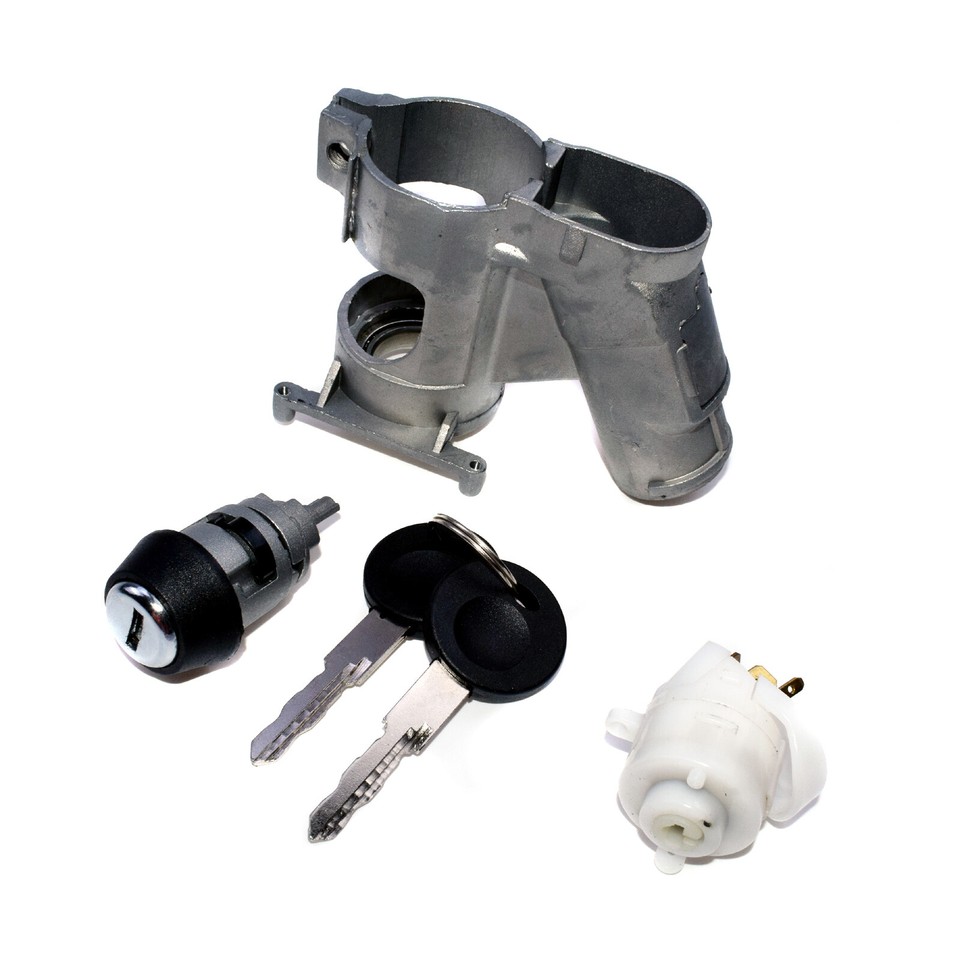 Ignition Column Lock Cylinder & Housing & Switch Set For VW Cabriolet ...