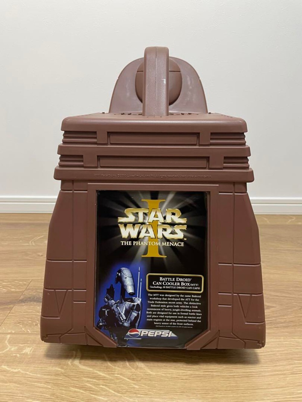 Pepsi Star Wars Battle Droid Can Cooler Not for Sale Limited Winning ...