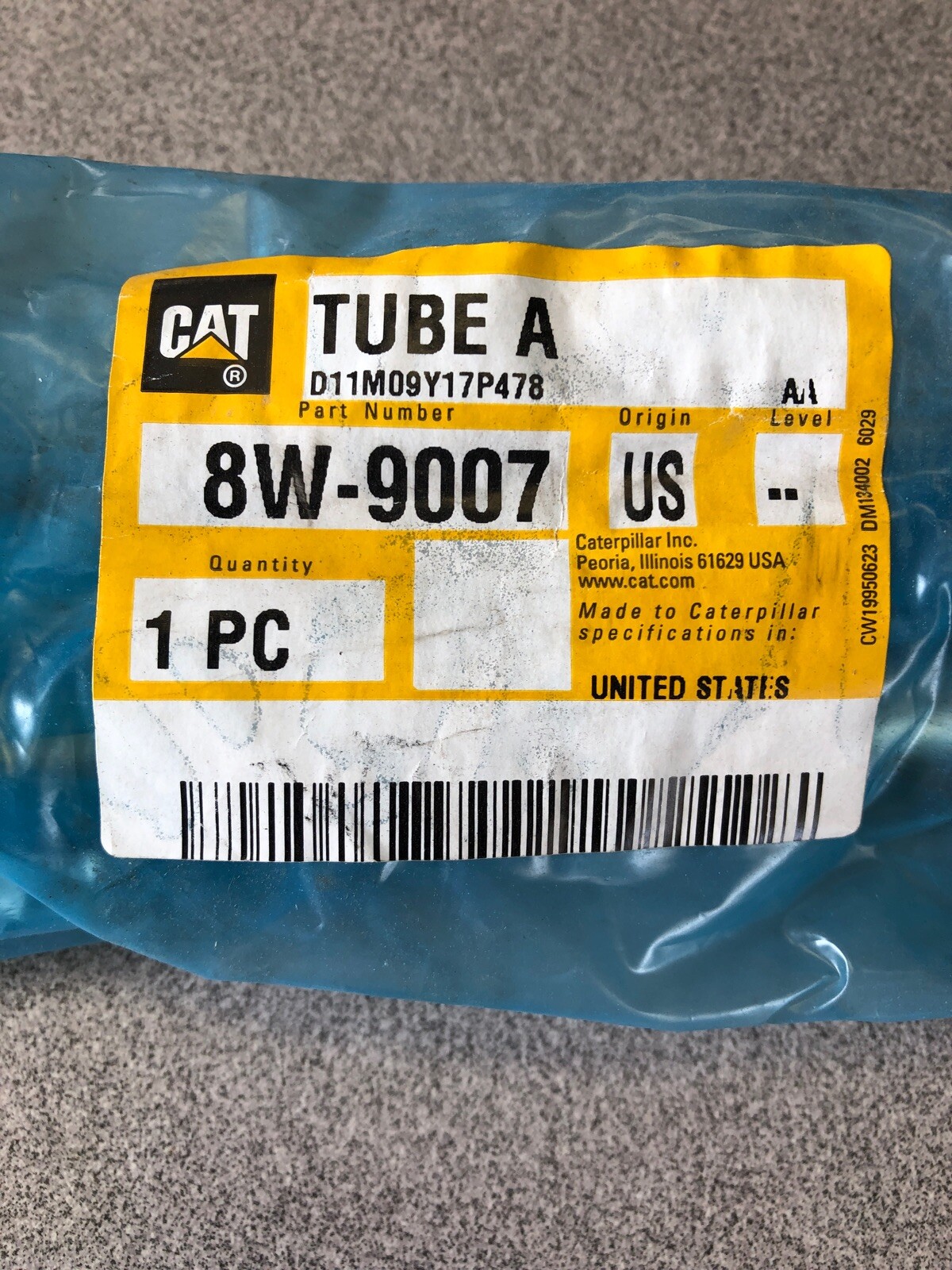 Caterpillar 8W-9007 Tube A | eBay