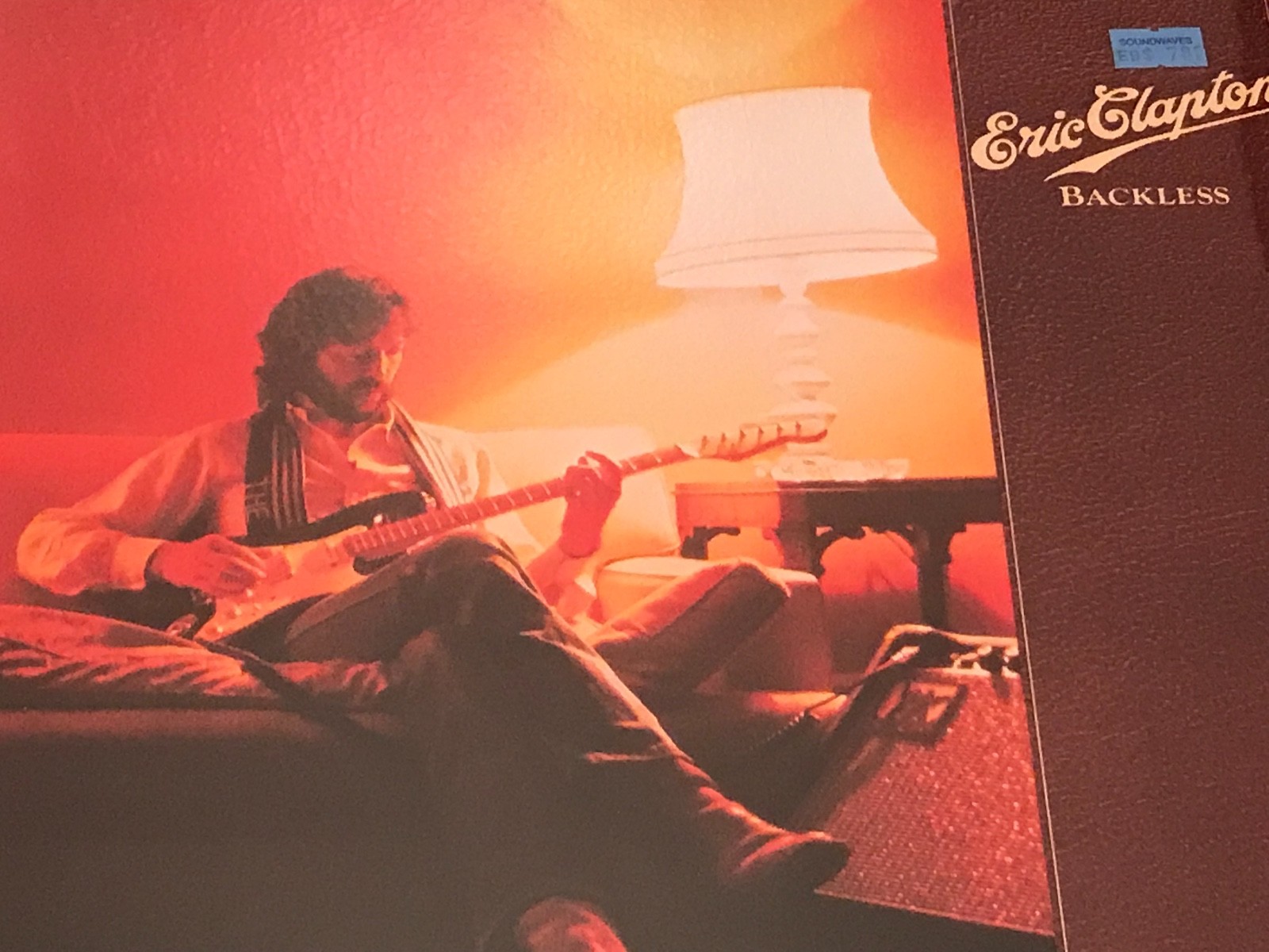 ERIC CLAPTON BACKLESS ORIGINAL FIRST PRESS LP TEXTURED COVER ~ STILL ...