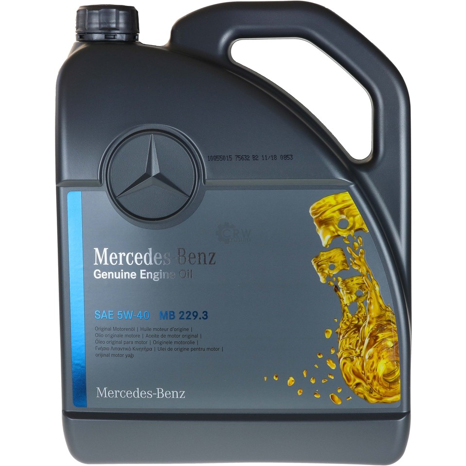 Mercedes-Benz MB 229.3 5W-40 20 Litri Olio Motore ACEA A3/B4 ...