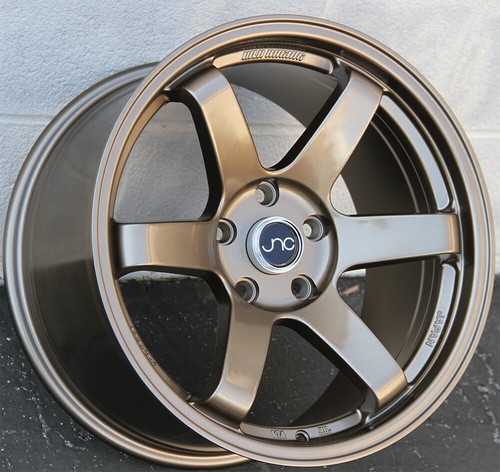 (4)SET NEW JNC WHEELS JNC014 16x8.25 4x100 +25 GLOSS BRONZE | eBay