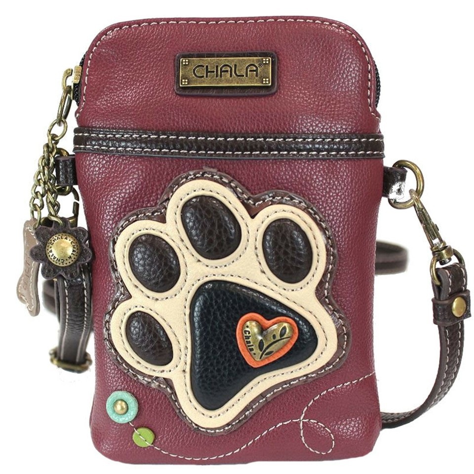 Chala Cellphone DOG VARIATIONS Crossbody Handbags Purse Dog Mom Dog ...