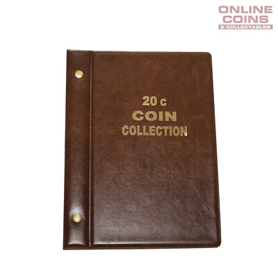 VST Australian 20c Coin Album 1966-2021 With Printed Mintage ...