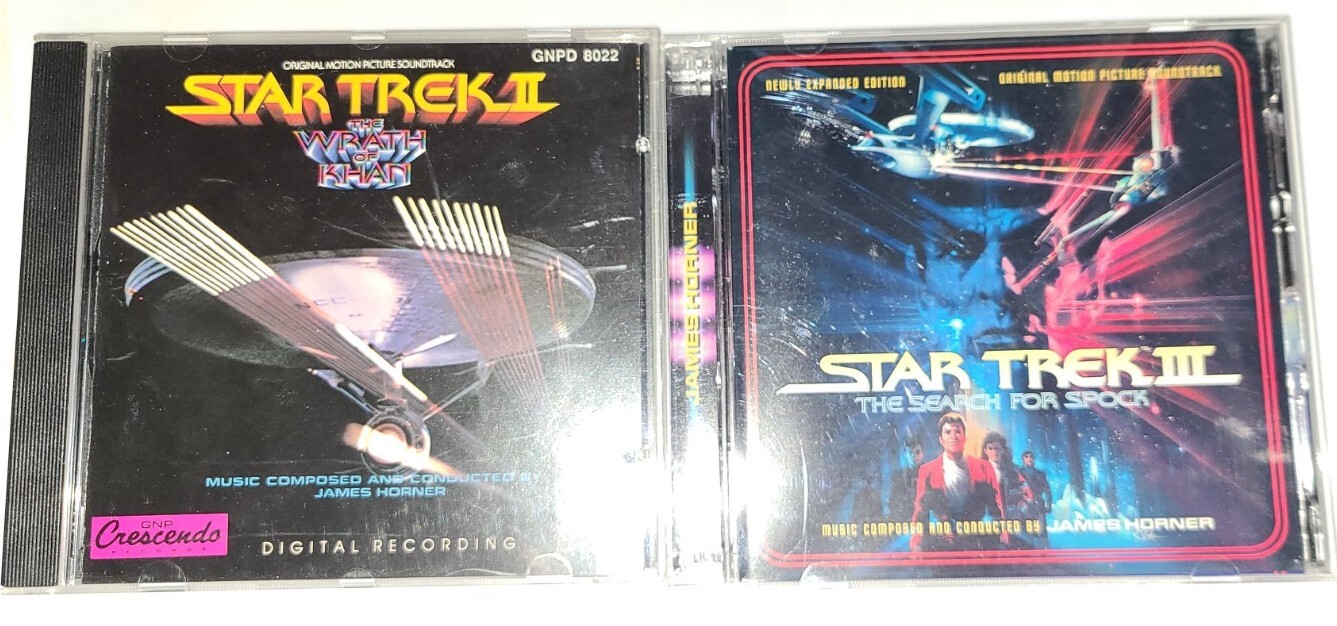 LOT Star Trek 2 The Wrath Of Khan, + 3 The Search For Spock Movie ...