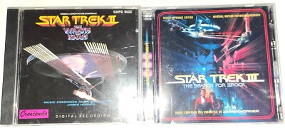 LOT Star Trek 2 The Wrath Of Khan, + 3 The Search For Spock Movie ...