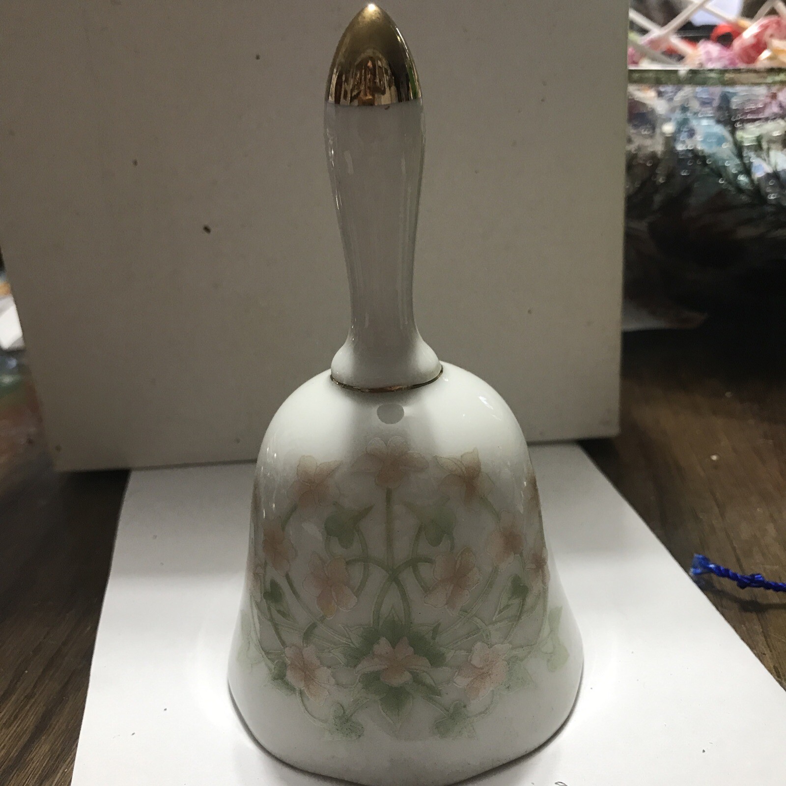 Crowning Touch Collection Bell Floral Porcelain Bell Made In Japan | eBay