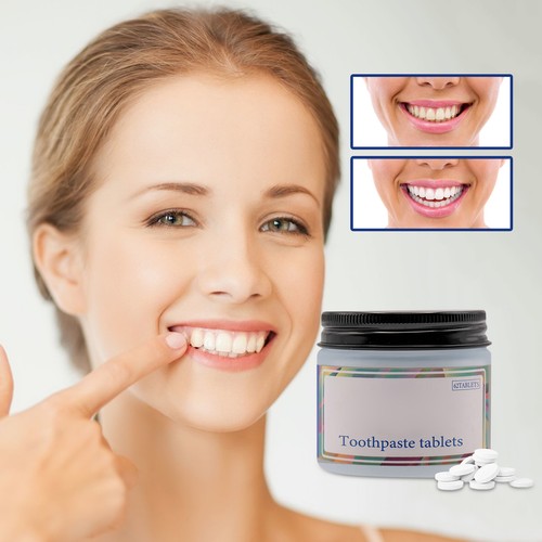 Portable Toothpaste Tablet Toothpaste Tabs Oral Care Toothpaste ...