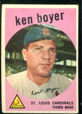 1959 Topps #325 Ken Boyer Card | eBay