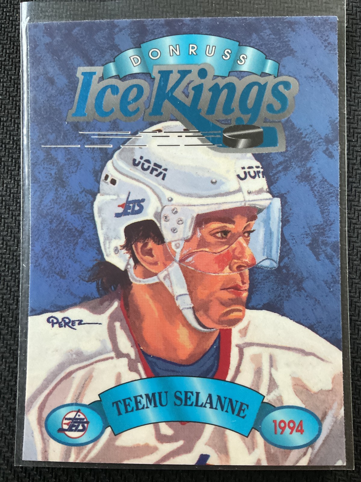 Teemu Selanne 1993-94 Donruss Ice Kings Insert Card #10 | eBay