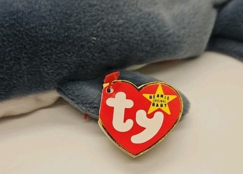 RARE ERROR Ty Beanie Baby Crunch 4130 RARE Canadian Model Lots of ...