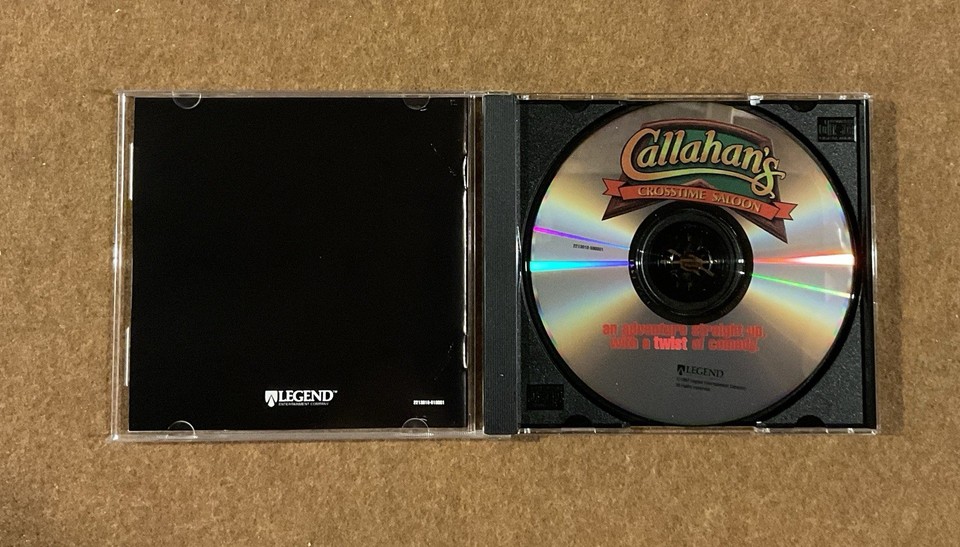 CALLAHAN'S CROSSTIME SALOON, big box, PC CD-ROM, Legend/Take 2, 1997 ...