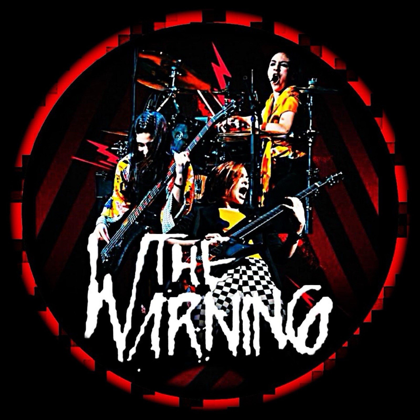 THE WARNING MAYDAY TOUR SET🇬🇧THREE BLACK PUNK LEATHER BRACELETS | eBay